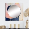 Designart "Celestial Genesis Radiance Retro Pastels III" Abstract ...