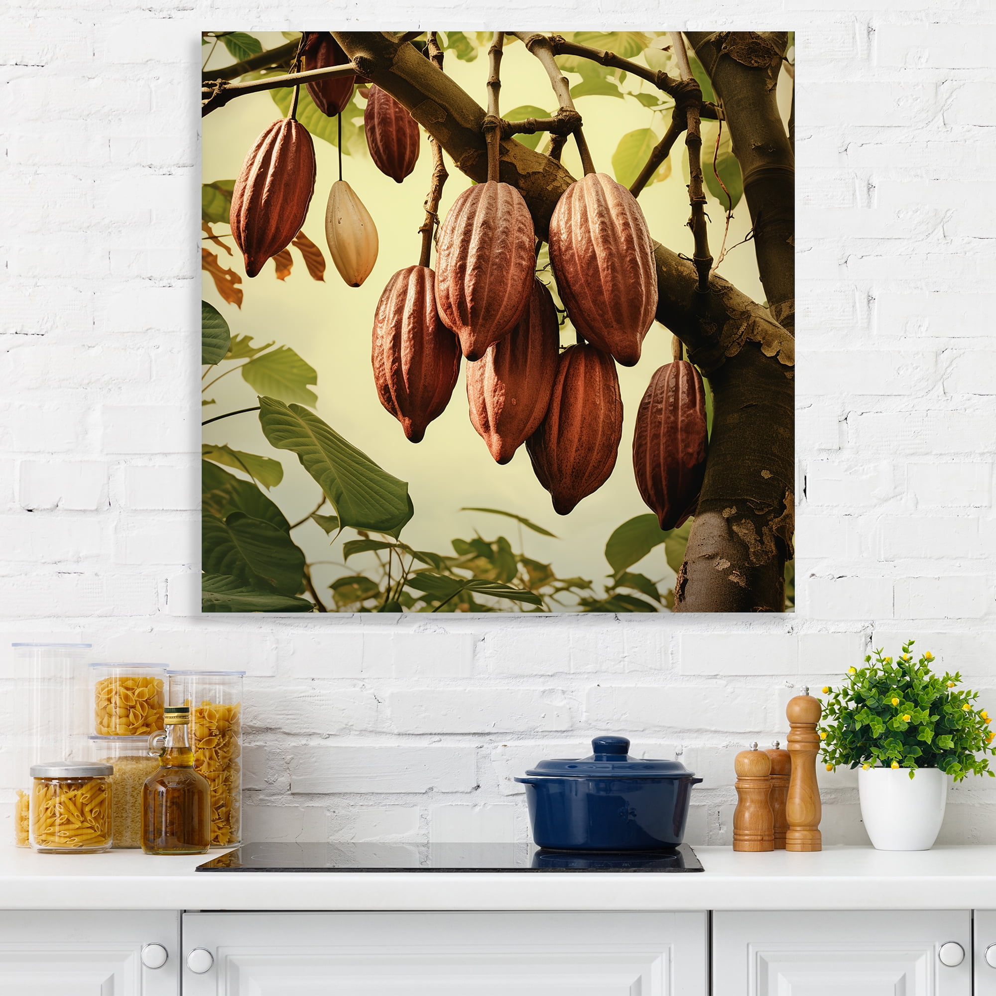 Designart "Chronicles Of Chocolate II" cacao Wall Art Prints - Walmart.com