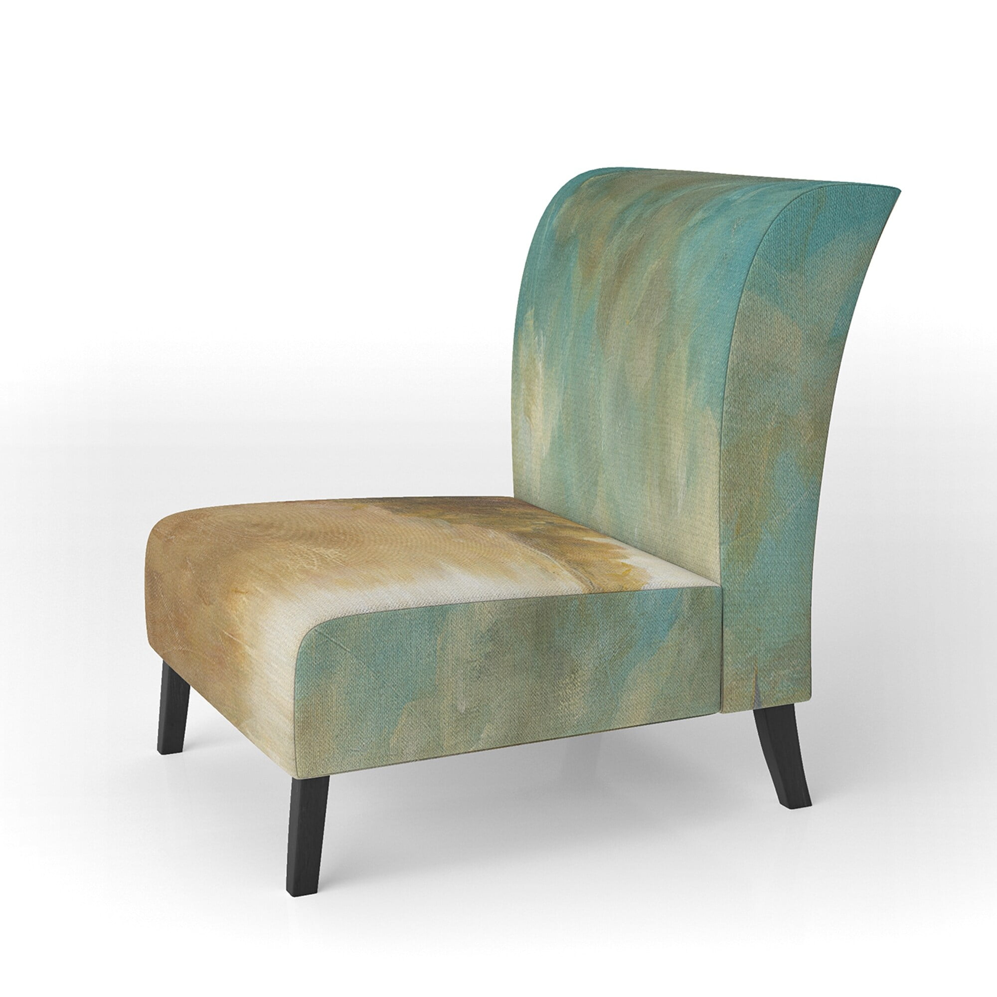 Designart "Coastal Pastel Horizon" Upholstered Nautical & Coastal ...