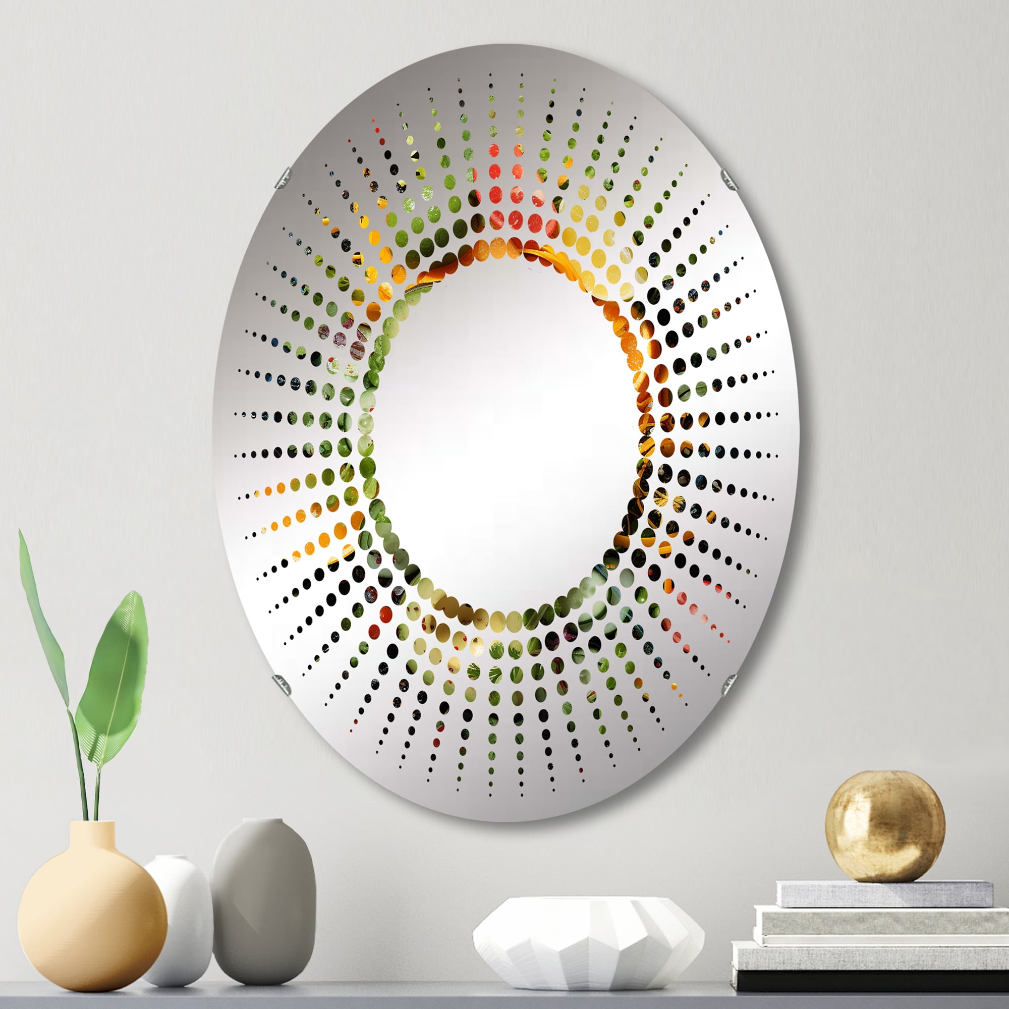 Designart "Collage of Vegetarian Culinary Delights" Food Starburst ...