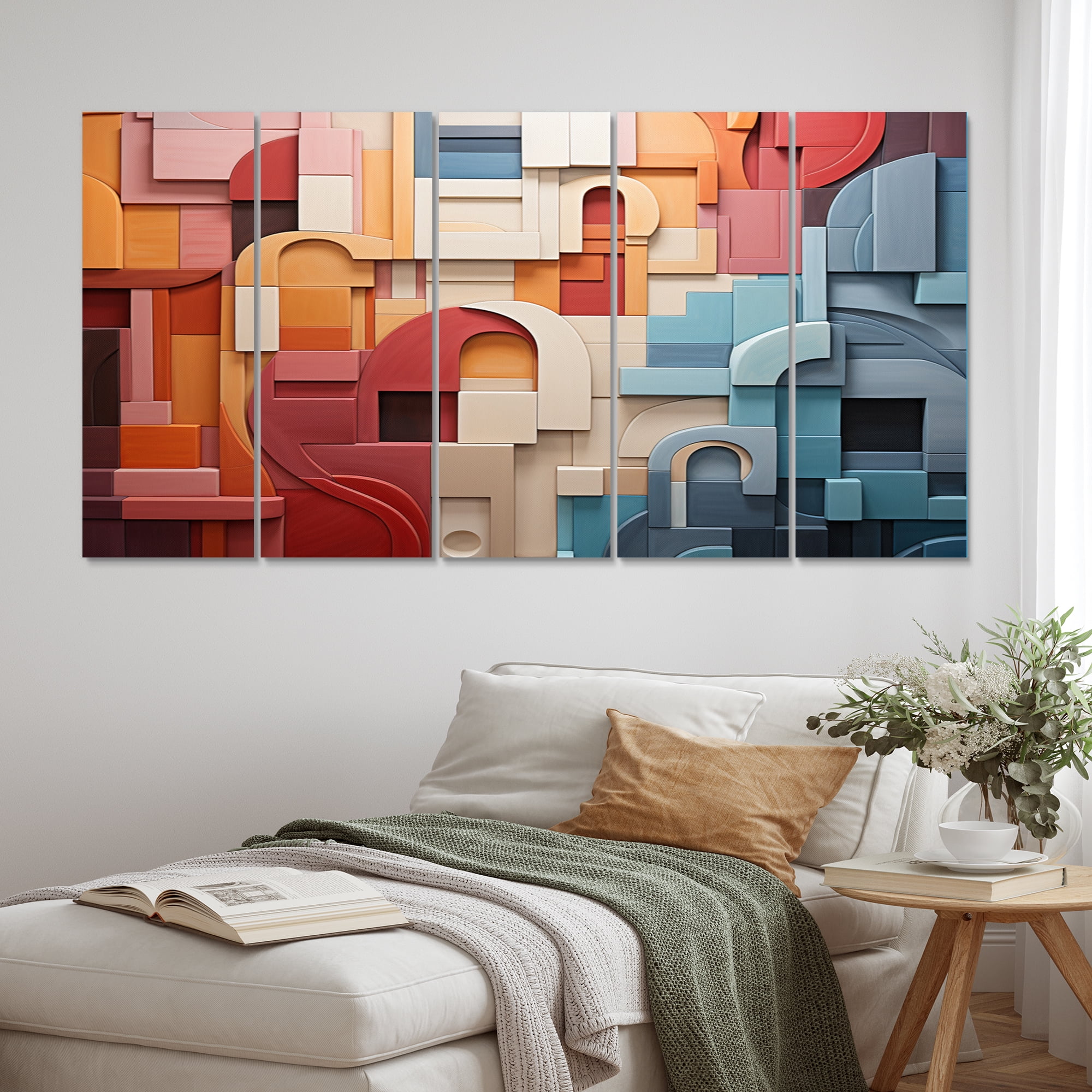 Designart "Constructed Horizons in Constructivism XIV" Constructivism ...