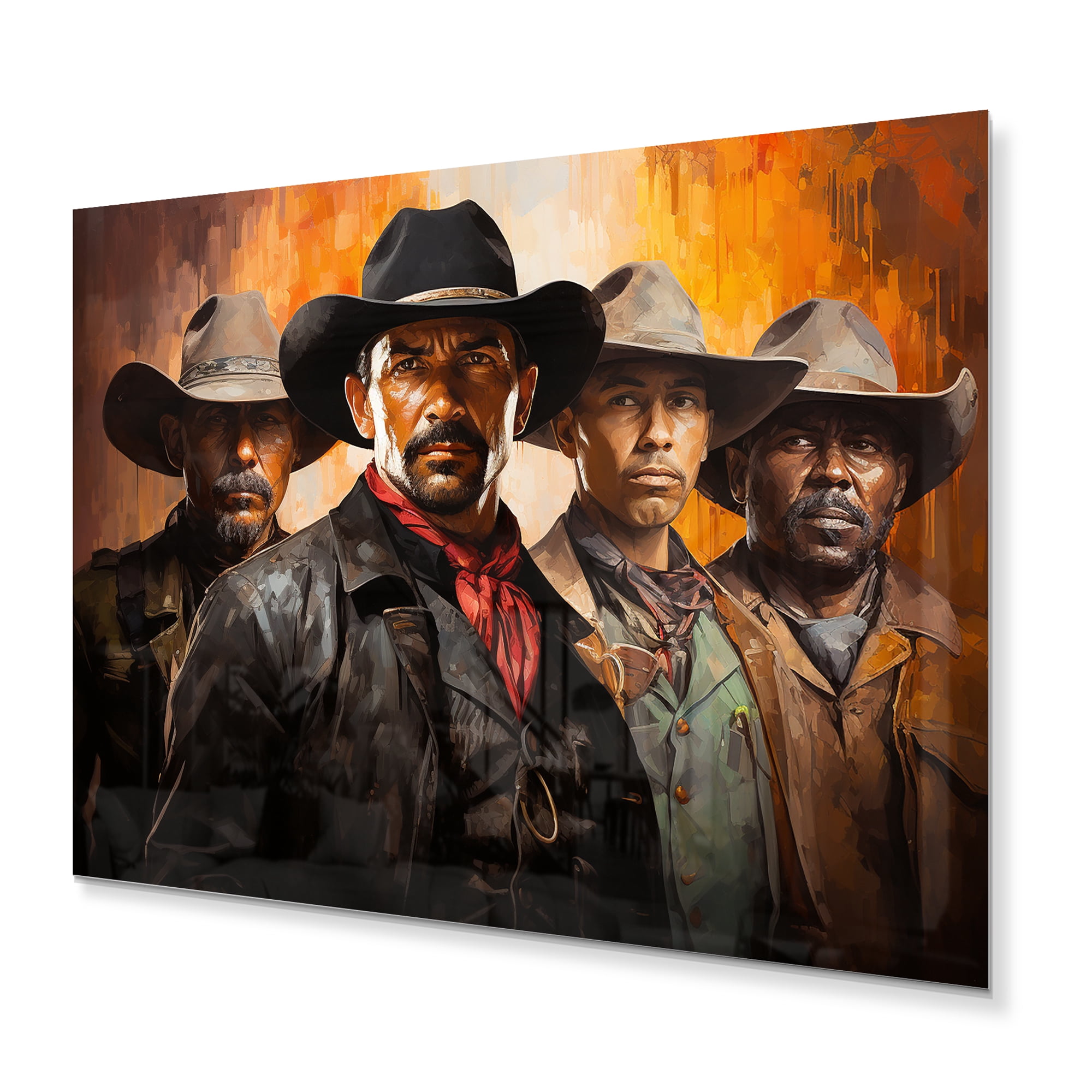 Designart "Cowboys and Vigilantes on the Western Frontier II" Western ...