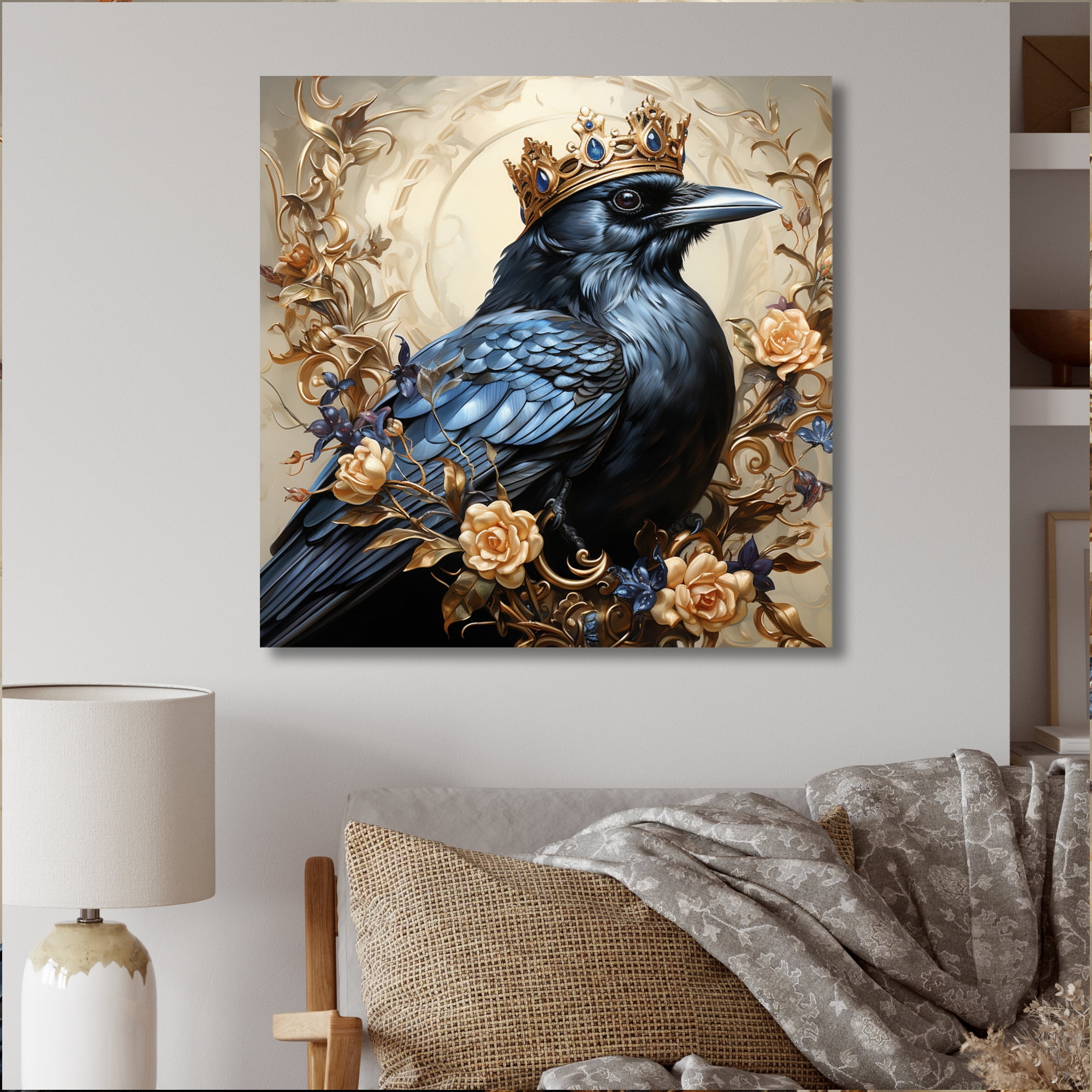 Designart "Crow Royal II" Landscapes Wall Art Living Room - Walmart.com