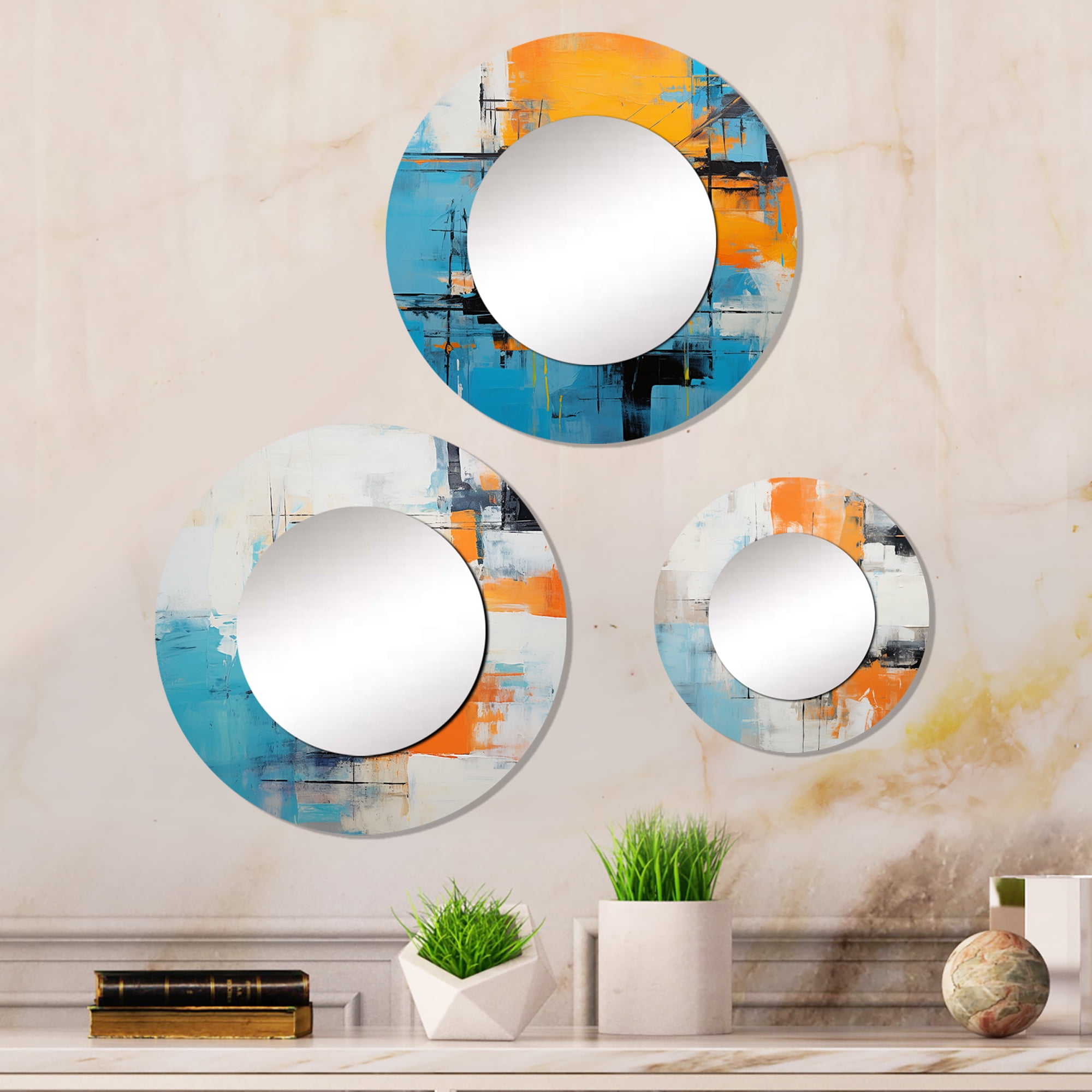 Designart "Cubist Explorations Deconstructed Minimalism I" Abstract ...