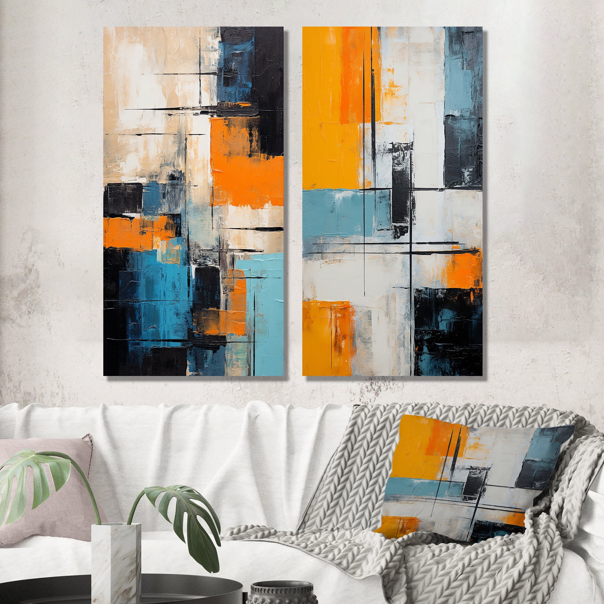 Save 31% • Designart "Deconstructed Colorfields Minimalist Abstract I ...