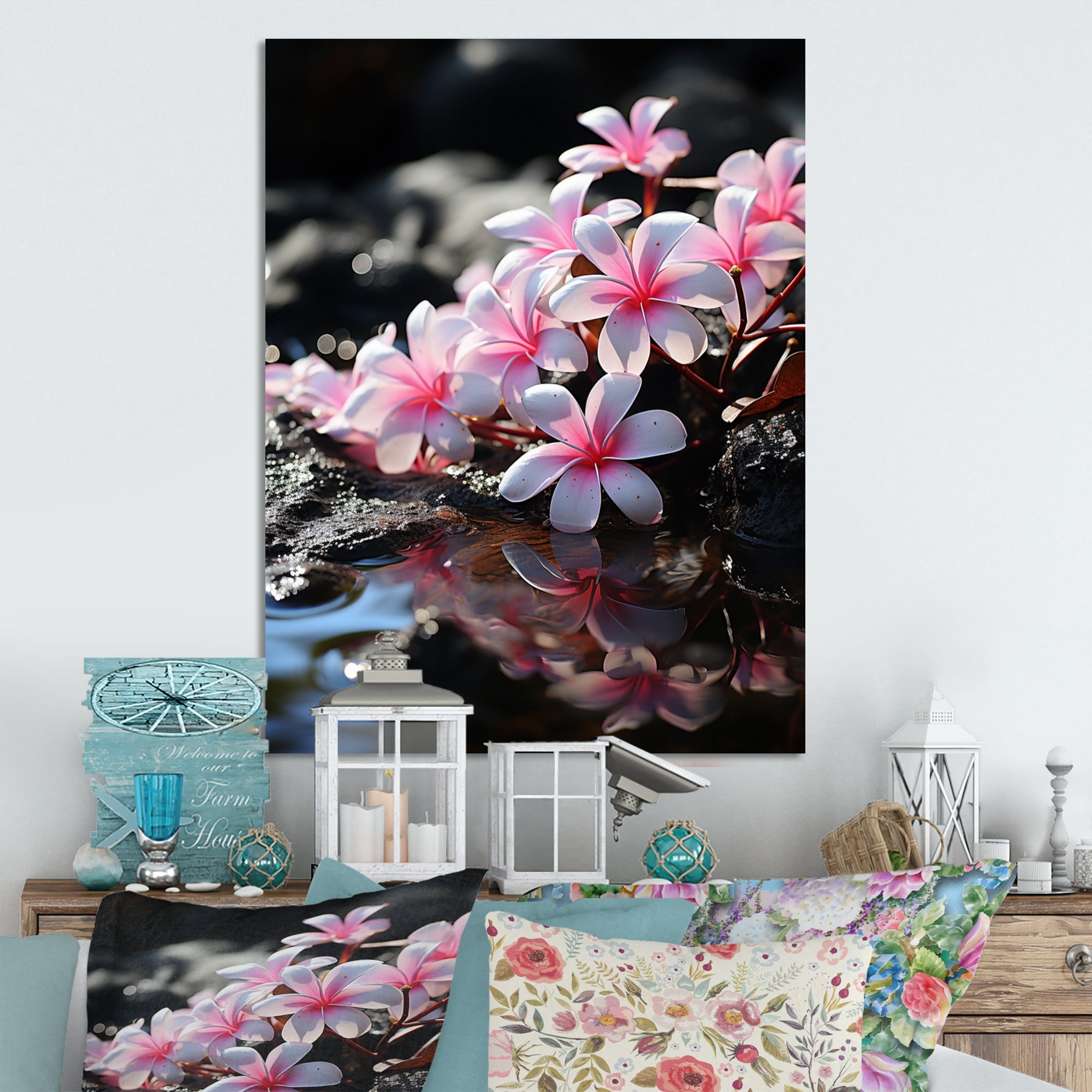 Designart "Discovering Hawaii s Secret Gardens" Hawaii Metal Wall Decor ...