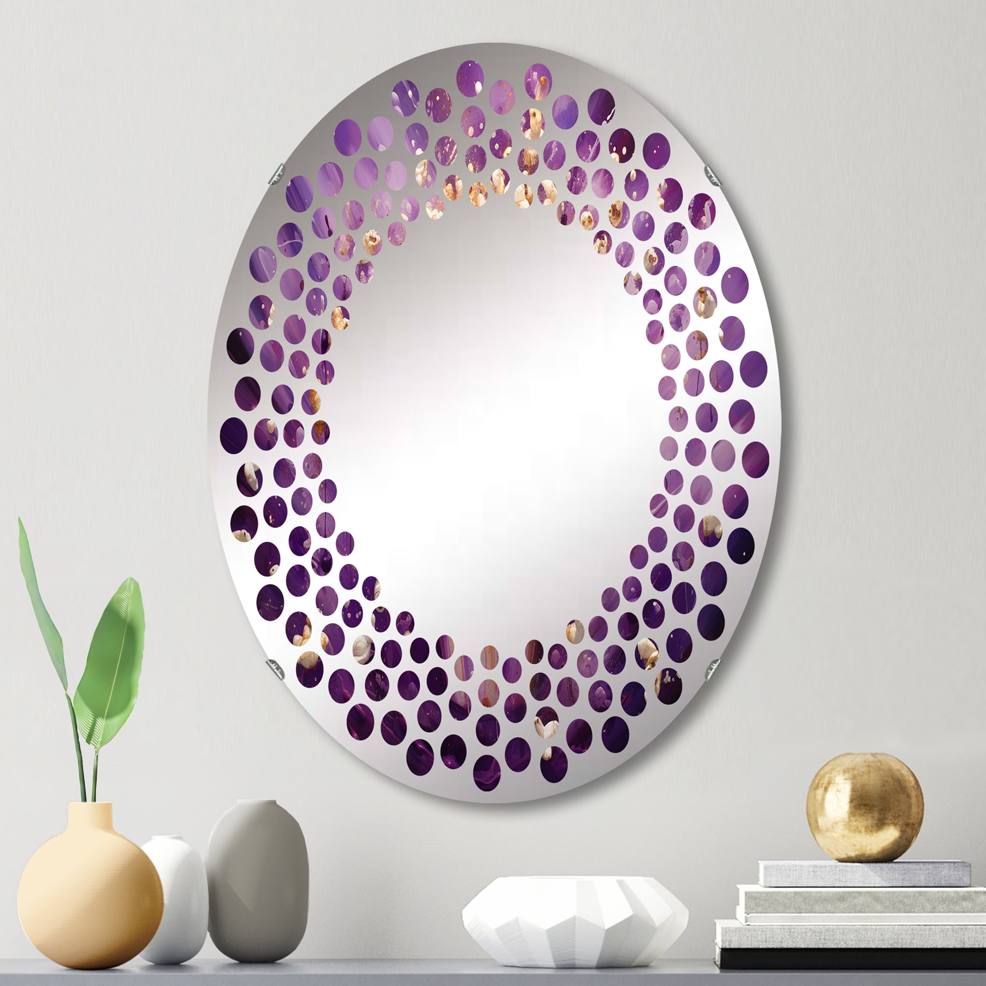 Designart "Elegantly Bursting Popcorn in a Box I" Popcorn Polka Dot ...