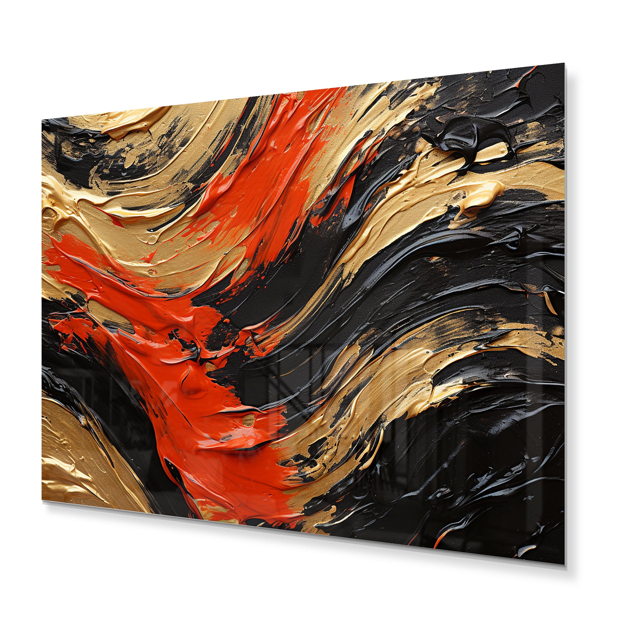 Designart "Equine Bands" Modern Metal Wall Decor - Walmart.com