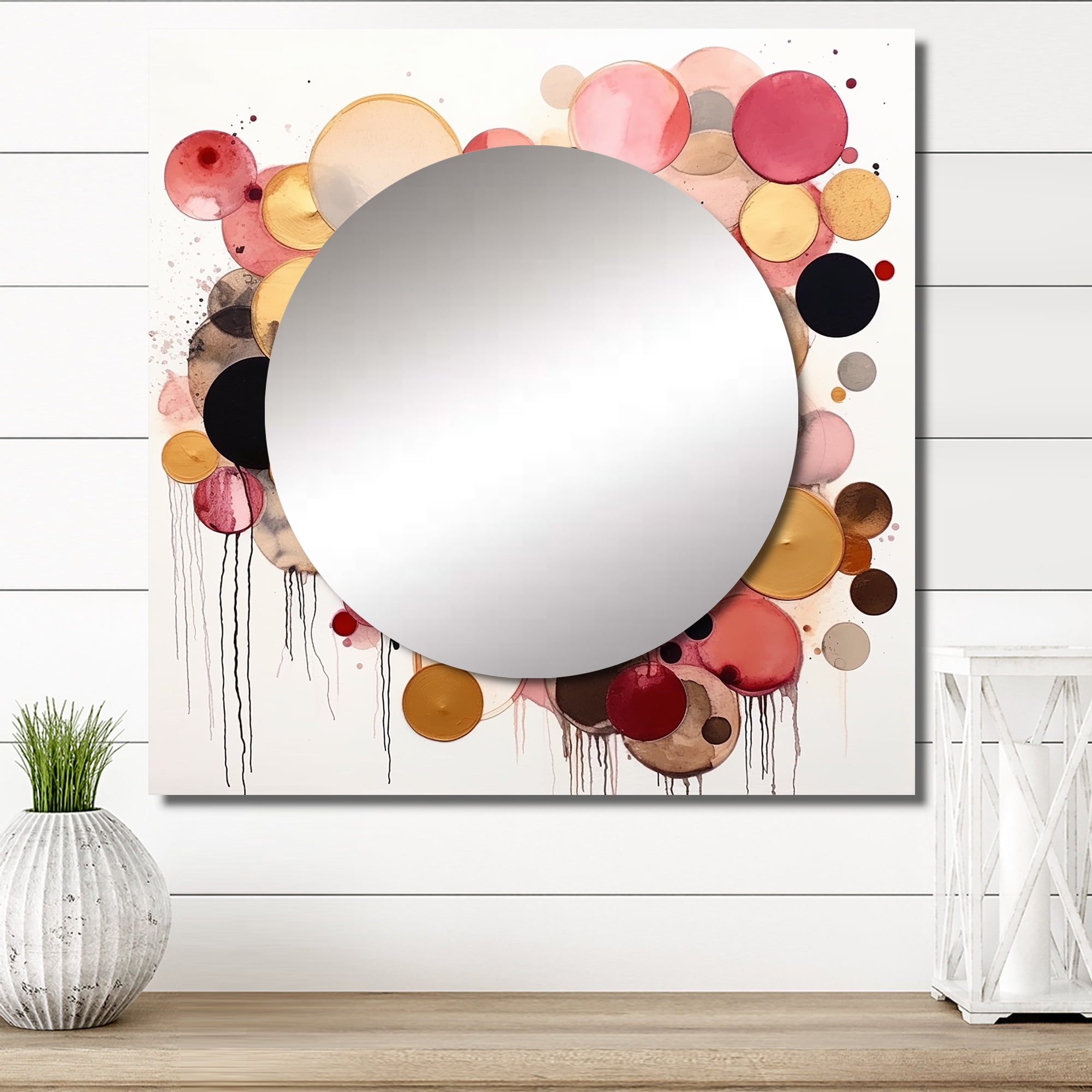 Designart "Evening Reveries Bohemian Chic Antique Rosy Gold" Modern ...