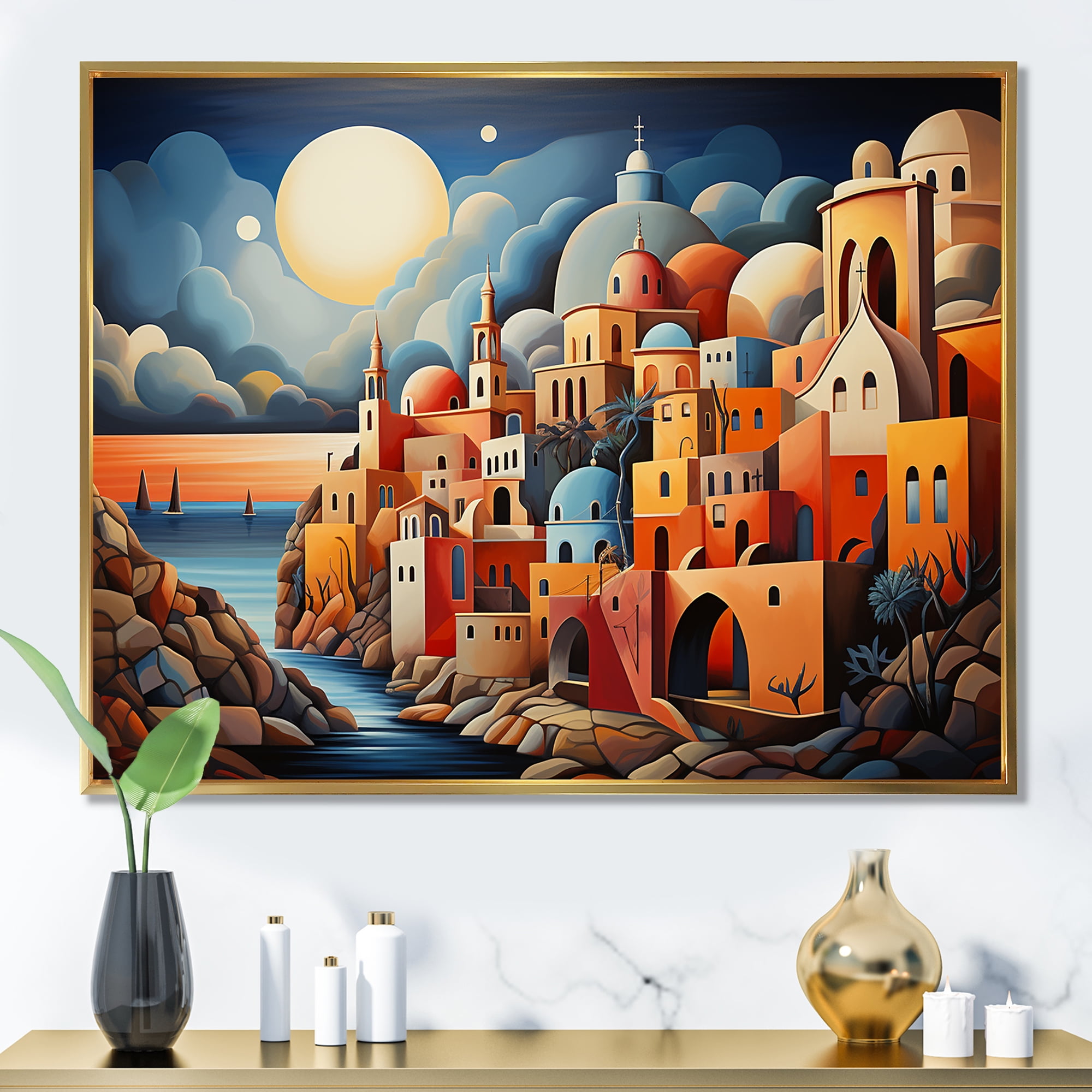 Designart "Exploring Sephardic Heritage in Judaism I" Spiritual Framed ...