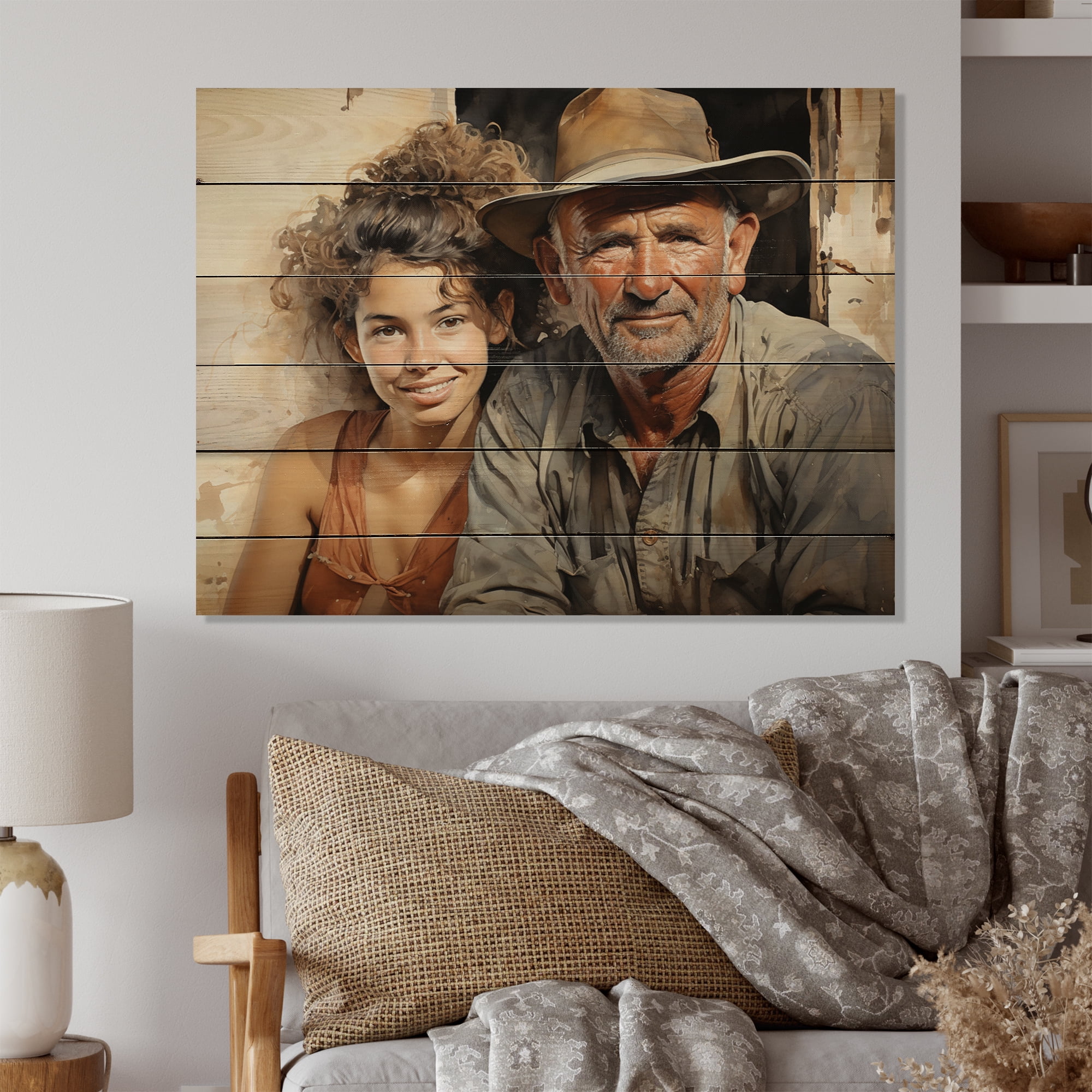 Designart "Family Portrait Capturing Cuban Life" People Print on ...