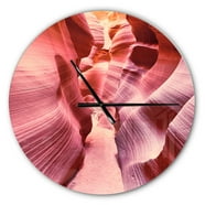 Yosemite Home Decor Large Gilded Round Metal Gear Wall Clock in Gold ...