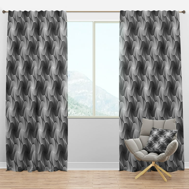 Modern Window Curtain Styles With Elegant Pattern
