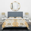 Designart 'Floral 3d Pattern Background.' Mid-Century Modern Duvet ...