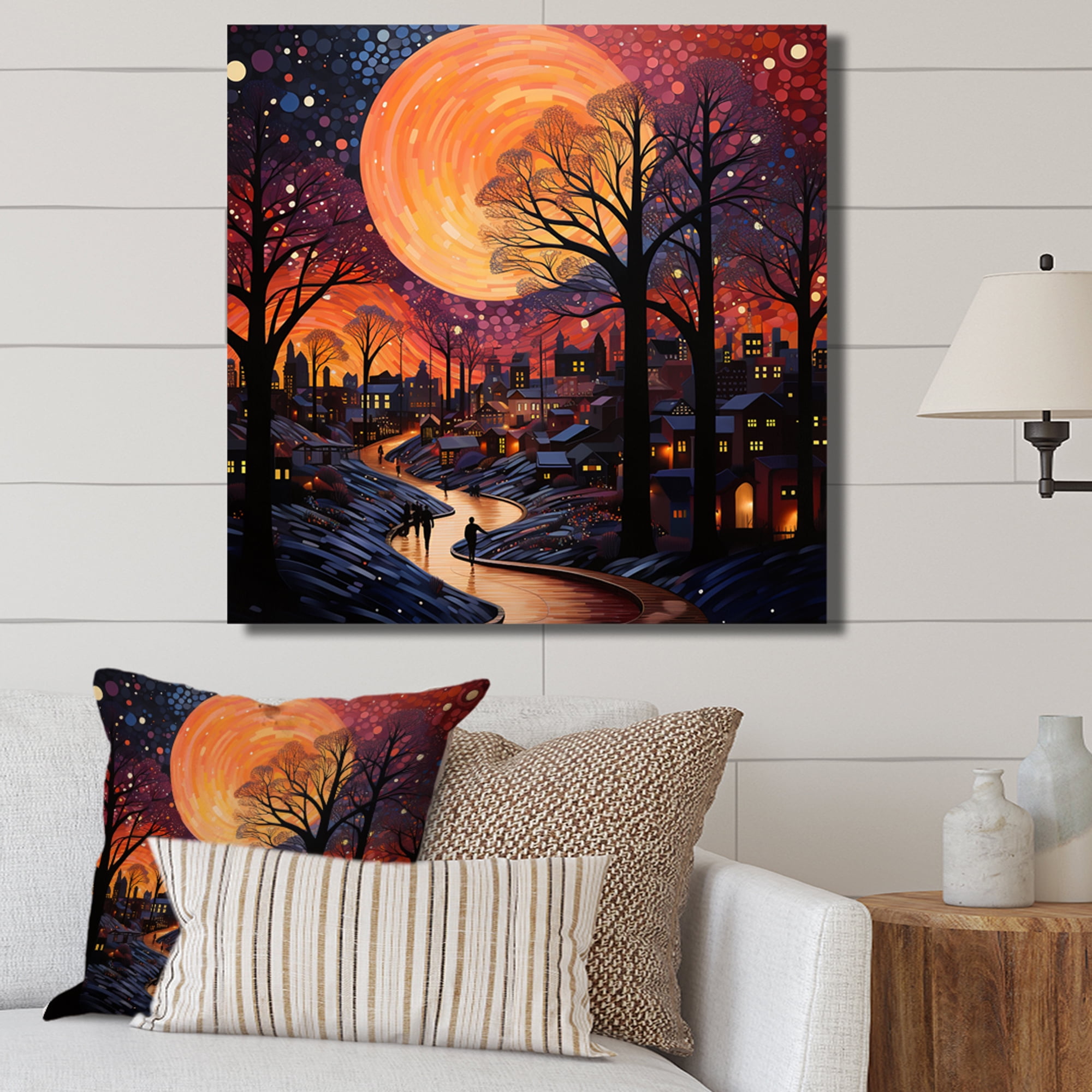 Designart "Harlem at Night Vibrant Renaissance Vibes II" Harlem ...