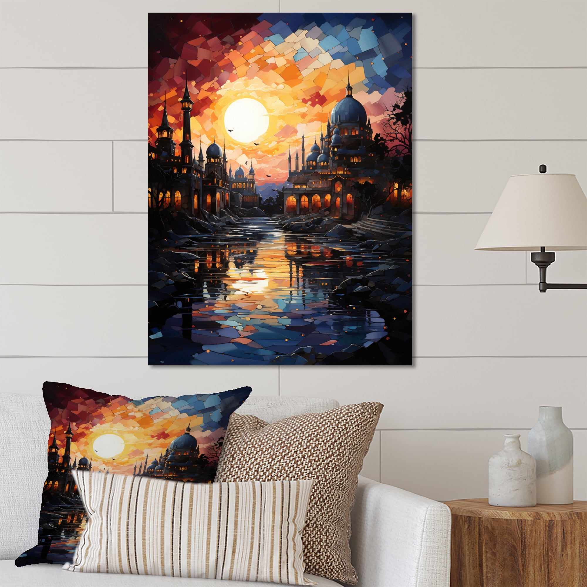 Designart "Hinduisim Hindu euphony In" Hinduisim Metal Wall Art ...