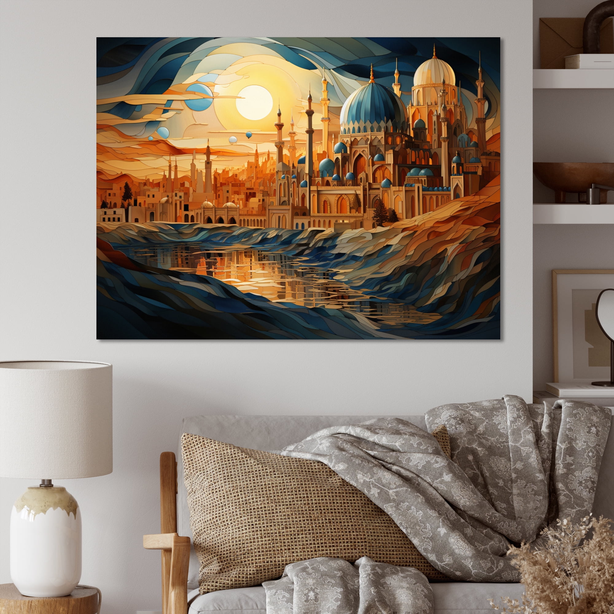 Designart "Intricacy This Islam Islamic wall art I" Islamic Canvas Art ...