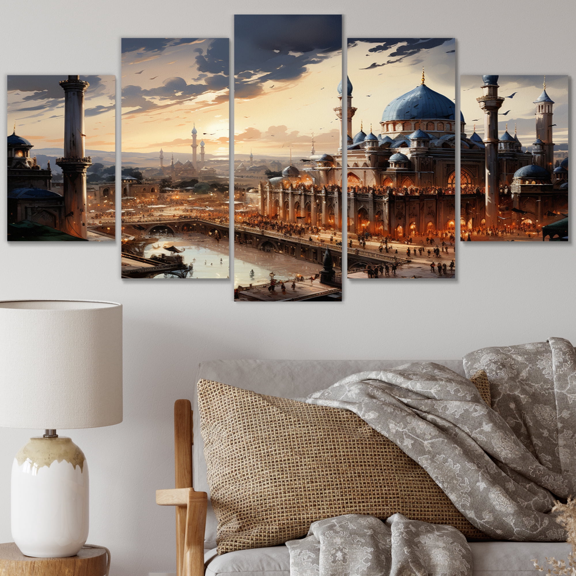 Designart "Islamic Festivals Islam wall decor II" Islamic Wall Art ...