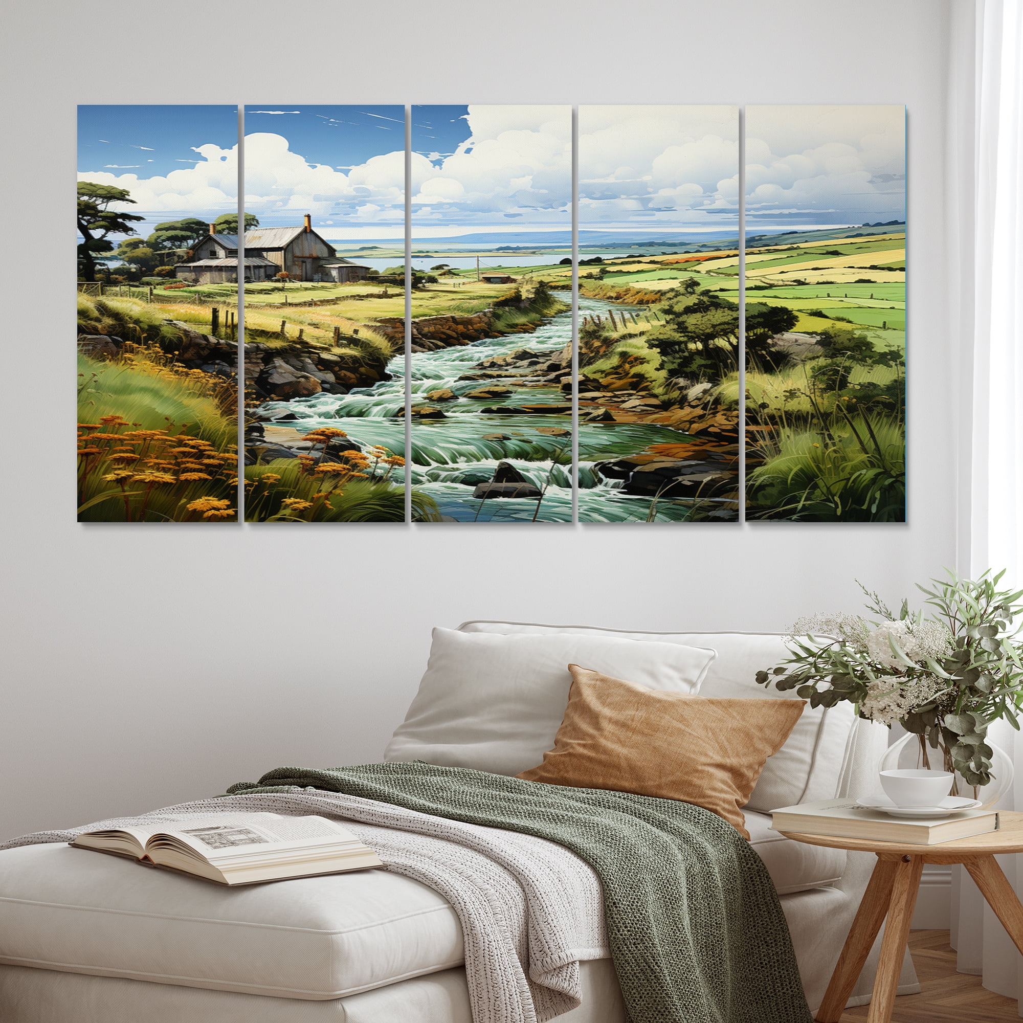 Designart "Isle This Ireland Emerald wall decor II" Ireland Art Living ...