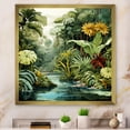 Designart "Jungle Plants Landscape A Rainforest Perspective II ...