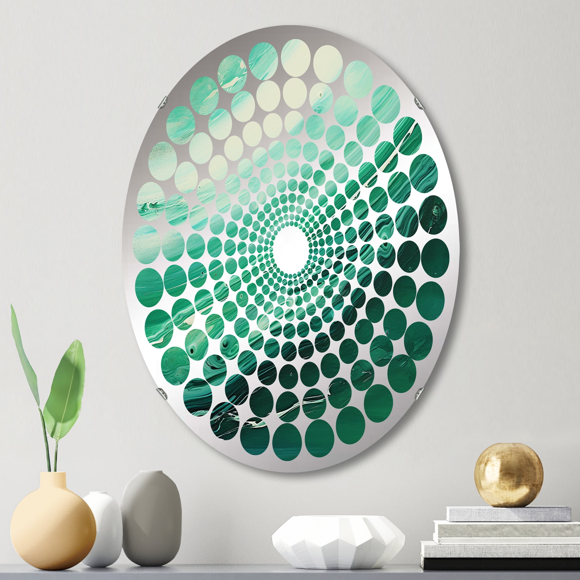 Designart "Jupiter Planet in Outer Space with Jade Hues" Our Solar ...