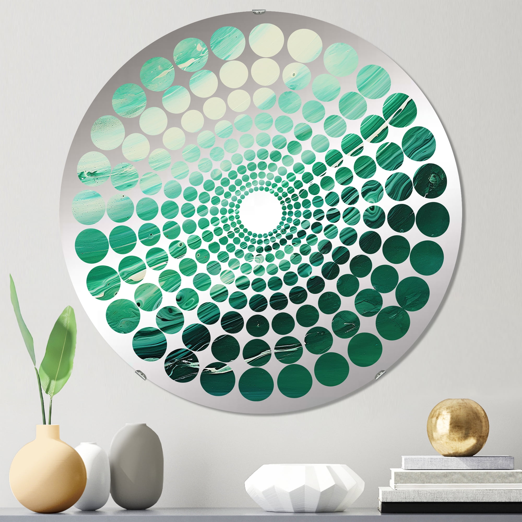 Designart "Jupiter Planet in Outer Space with Jade Hues" Our Solar ...