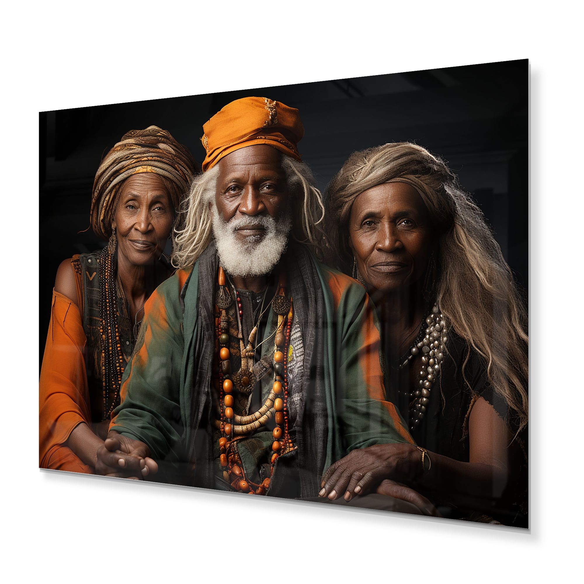 Designart "Legacy of African Artistry II" African American Metal Wall ...