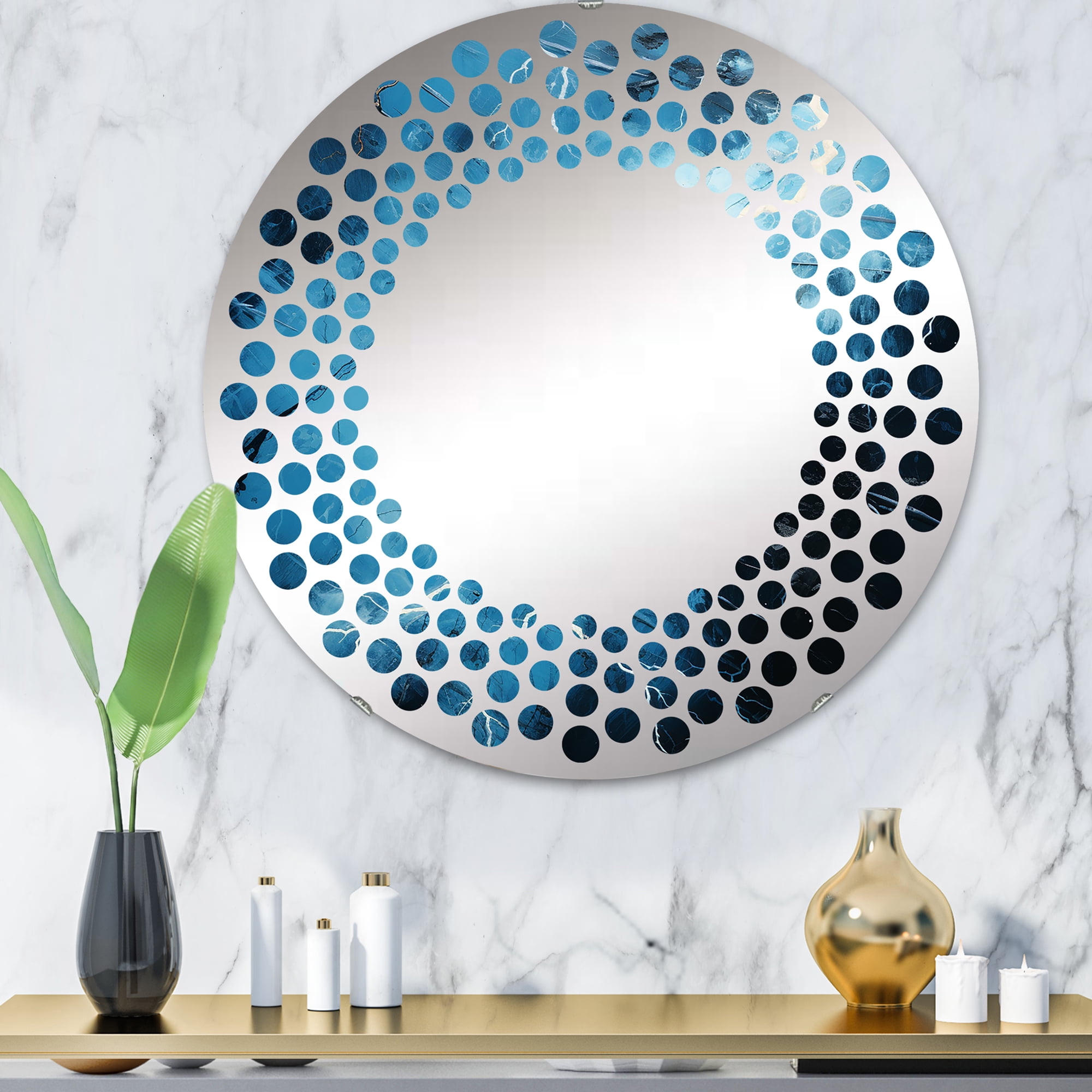 Designart "Lightning in a Stormy Thunderstorm" Lightning Polka Dot ...