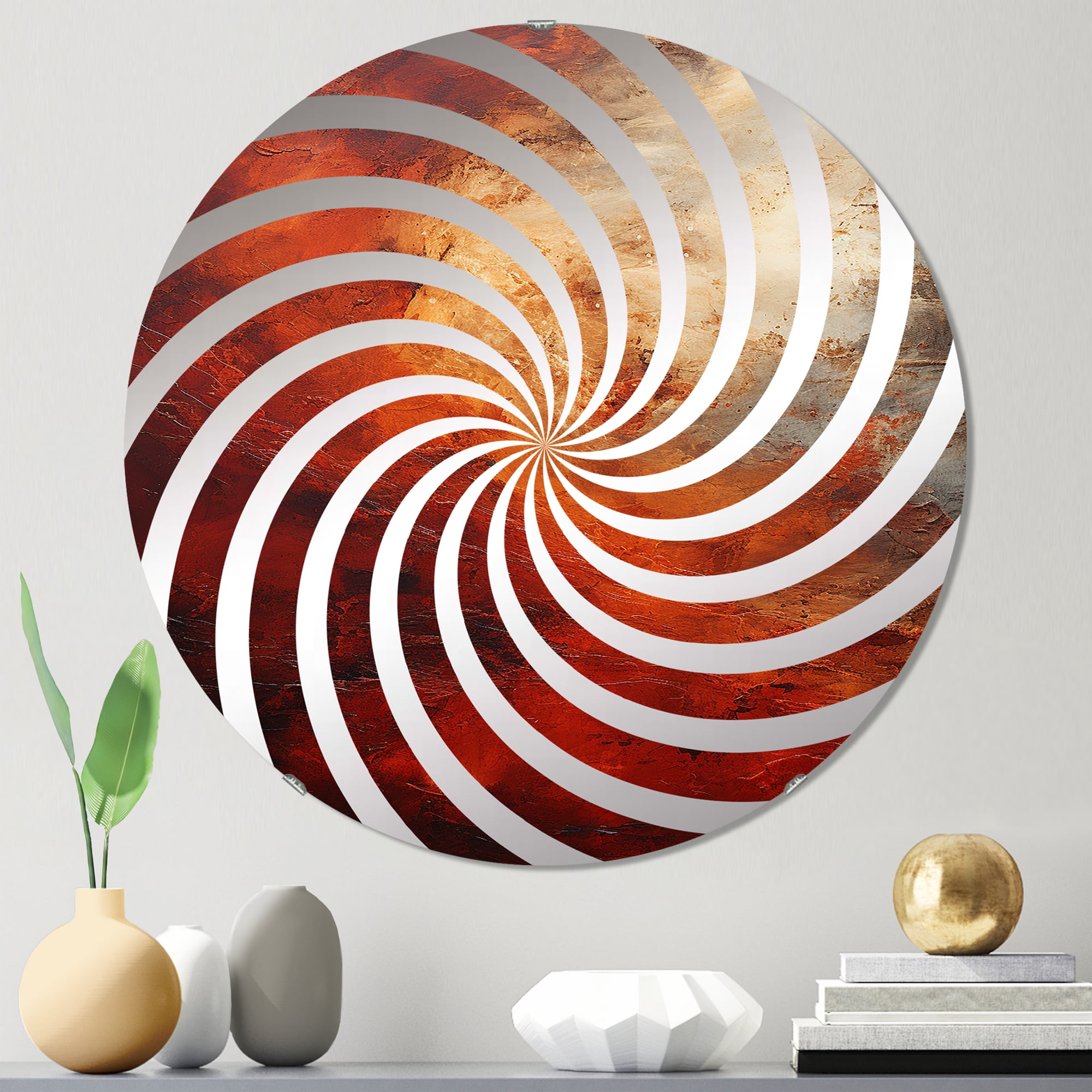 Designart "Mars: The Mysterious Maroon Planet" Our Solar System Vortex ...