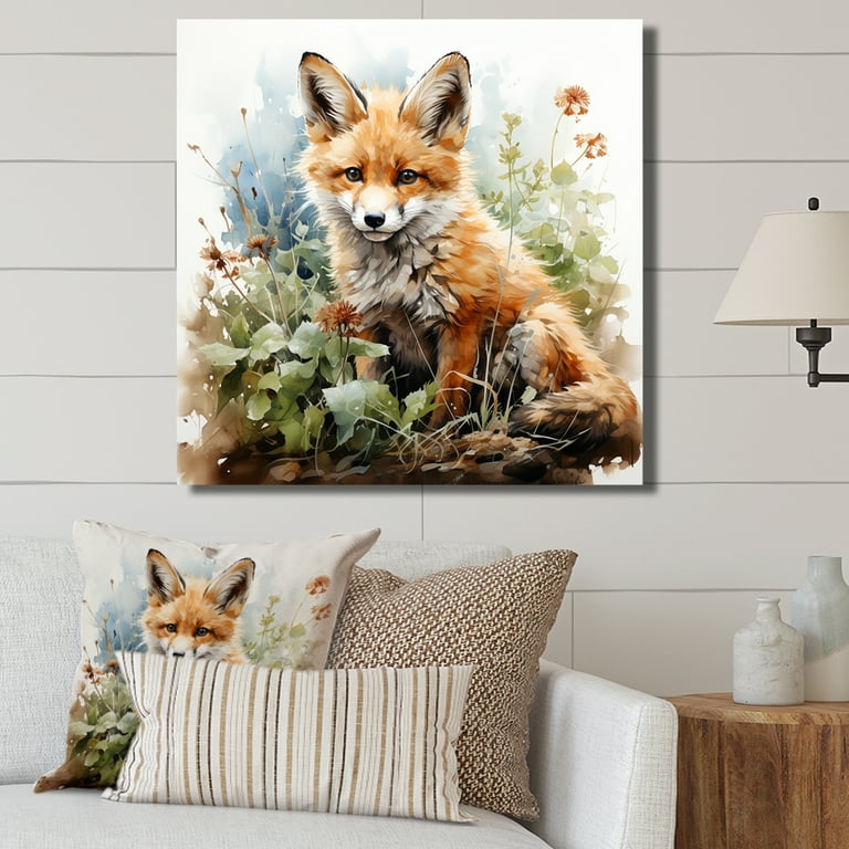 simplistic fox design