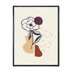 Free Shipping! Designart Modern Framed Canvas Wall Art Print - Abstract ...