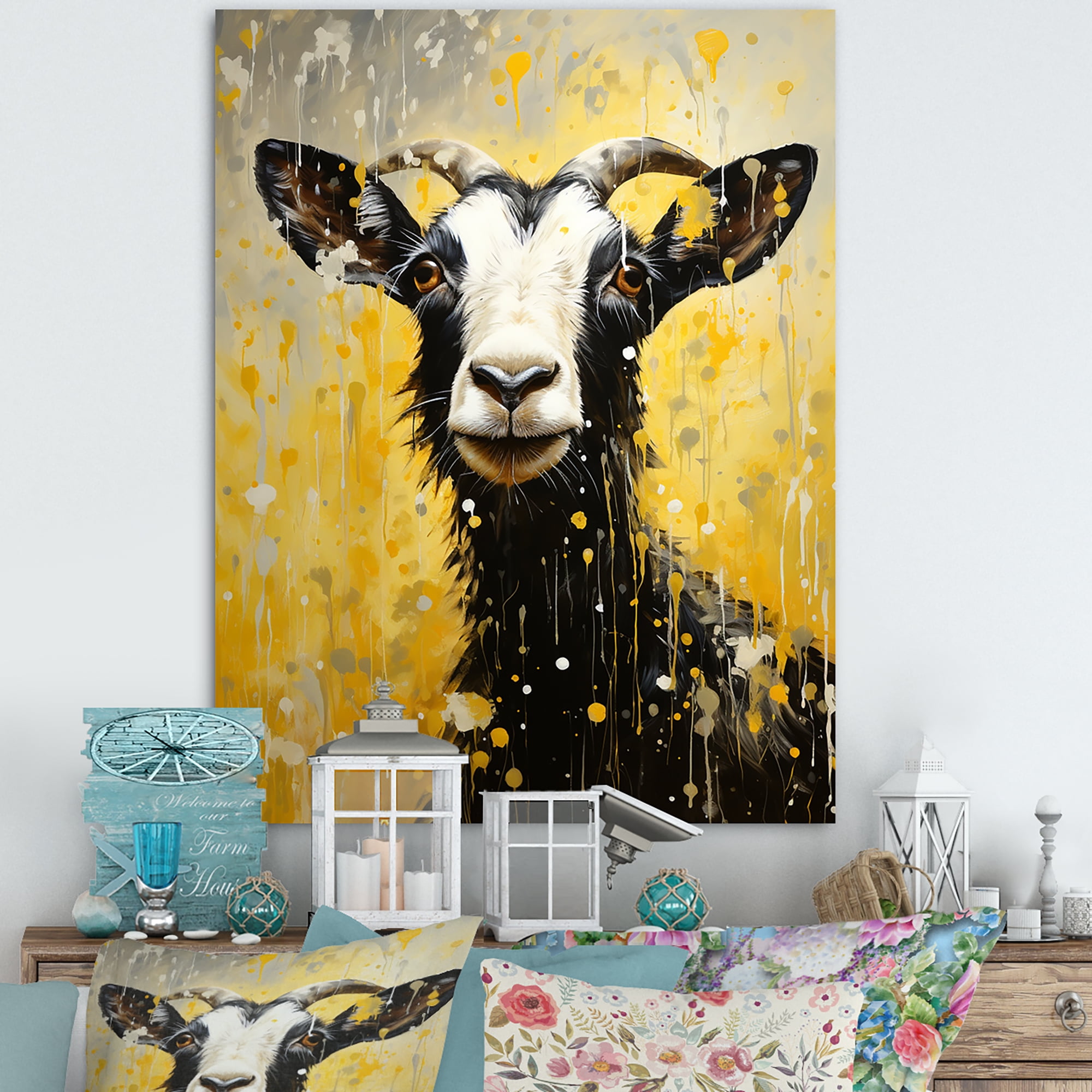 Goat Wall Artwork
