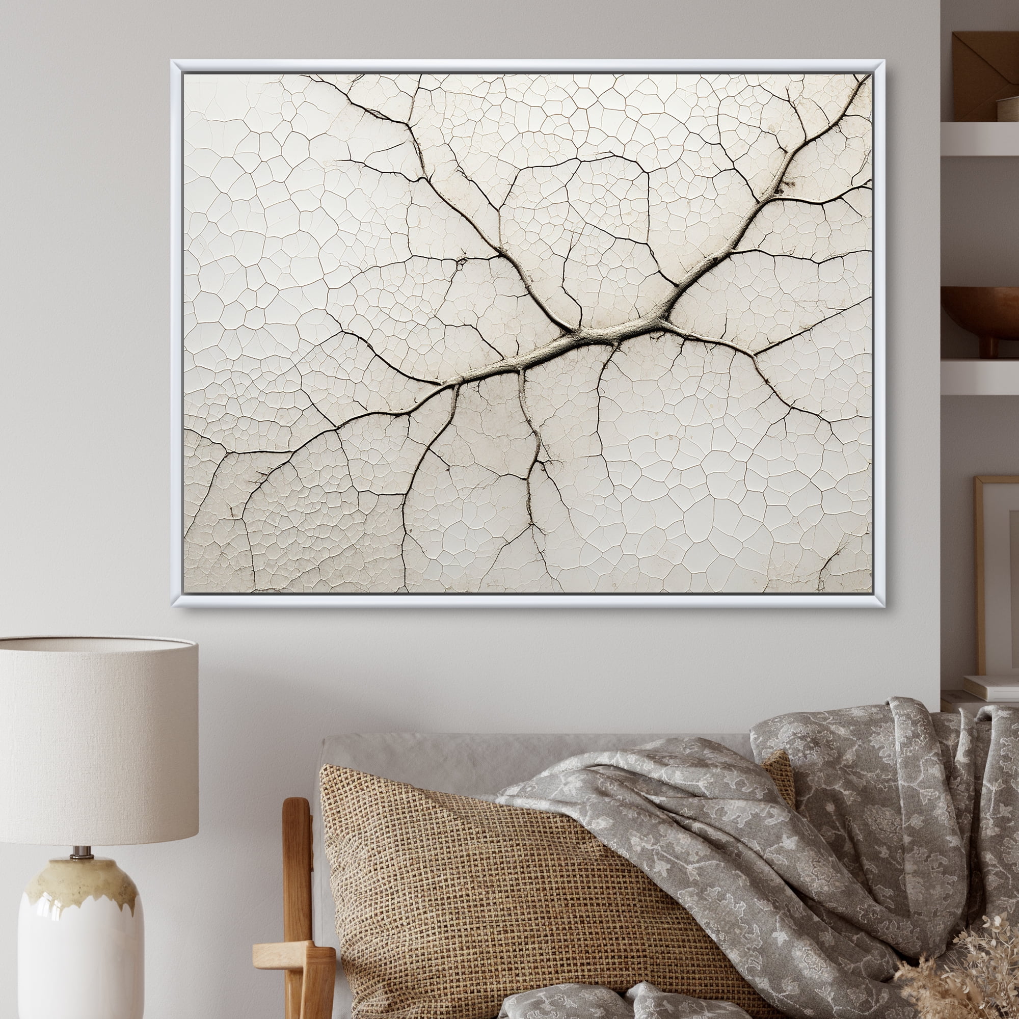 Designart "Monochrome Scene Depicting Solitude Among Sycamore Trees I ...