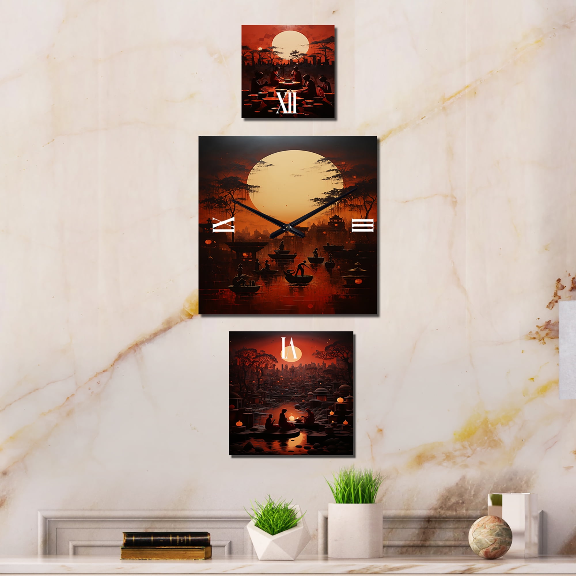 Designart "Moonlit Adventure with Karva in Hinduism" Hinduisim ...