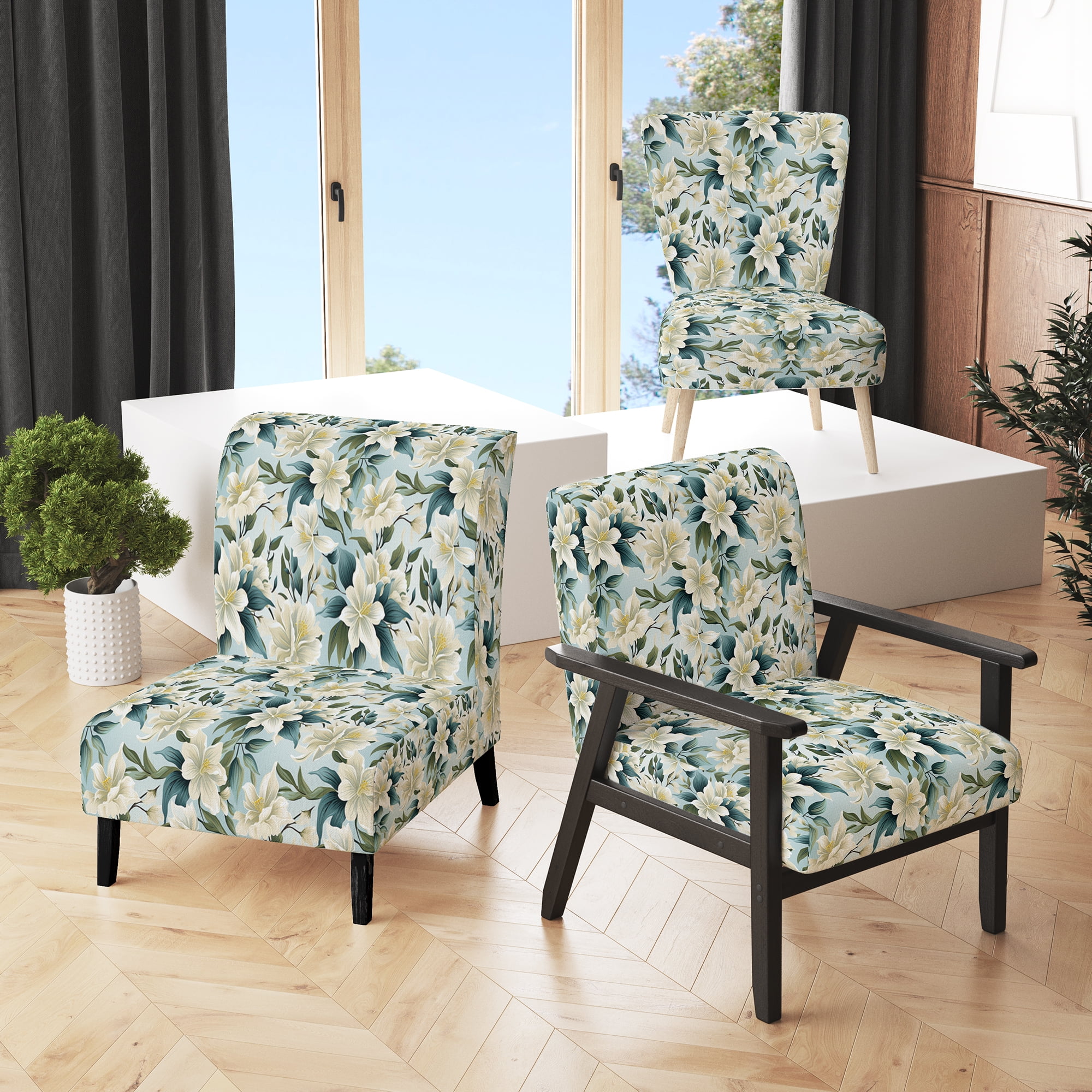 Designart "Neutral Tones Of The Coastal Tropics II" Beige Tropical ...