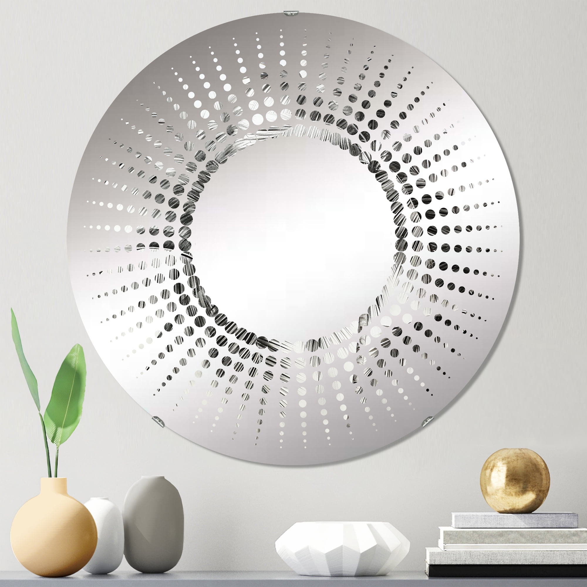 Designart "Oasis Amidst Desert Palm Trees II" Palms & Palm Trees ...