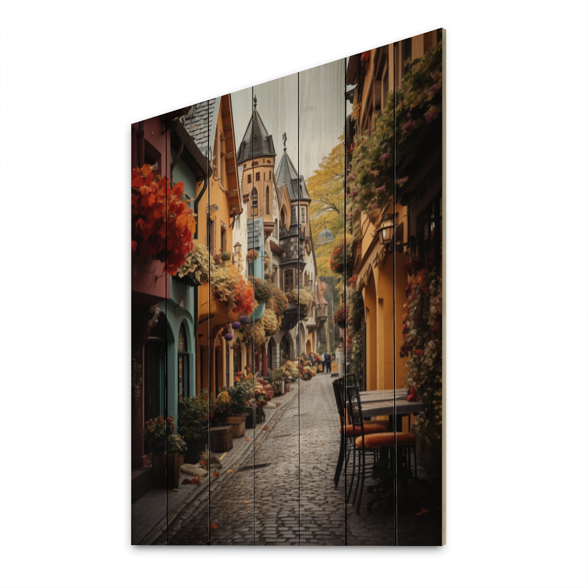 Designart "Old Town Germany Cologne wall decor II" Cityscapes Print on ...