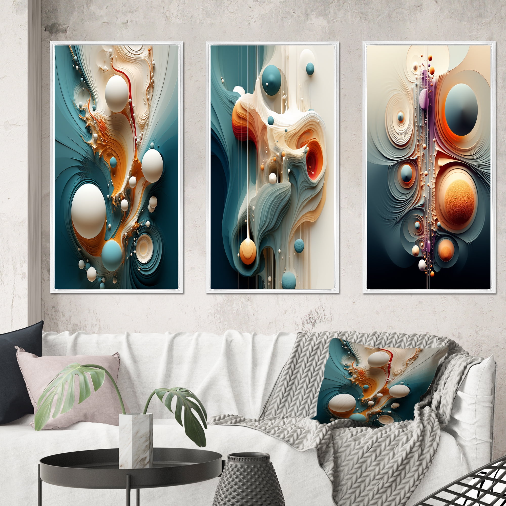 Designart "Organic Blessings from the Otherworldly Multiverse II ...