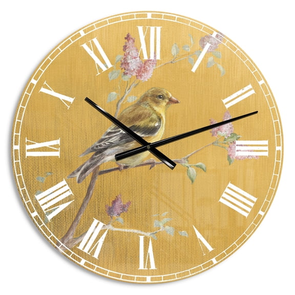 FirsTime & Co. White Townsend Barn Door Wall Clock, Farmhouse, Analog ...