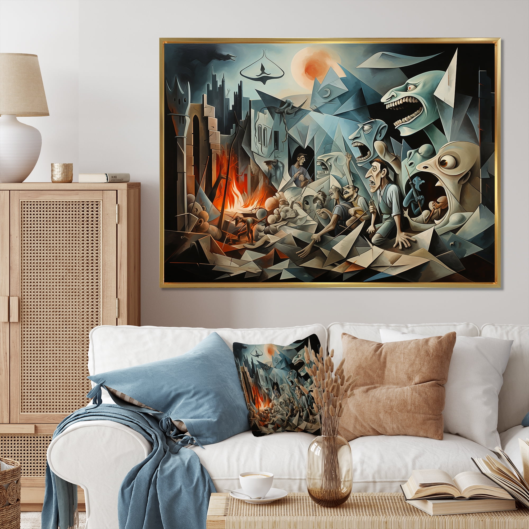 Designart "Pablo s Masterpiece Guernica s Legacy III" Masterpiece ...