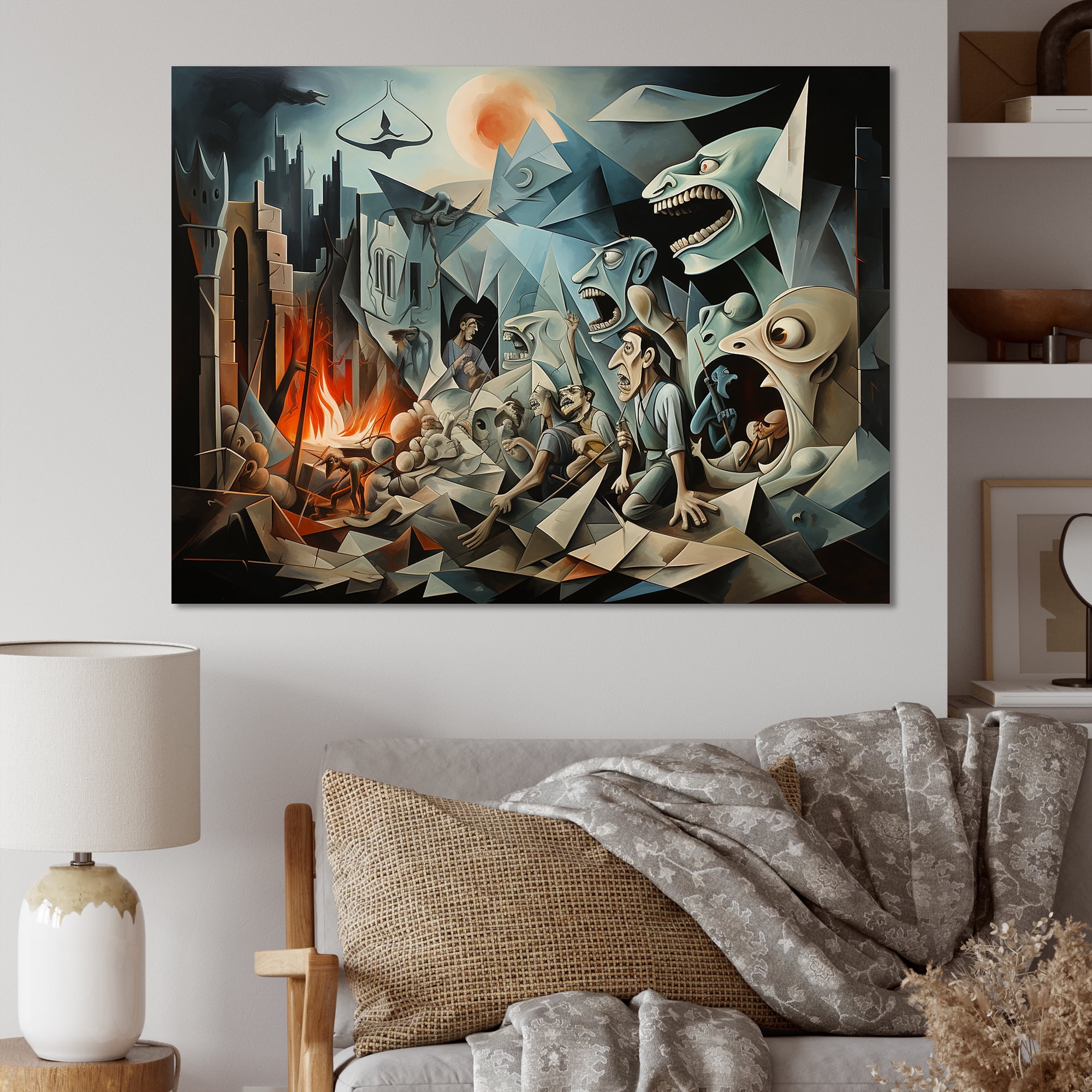 Designart "Pablo s Masterpiece Guernica s Legacy III" Masterpiece Wall ...