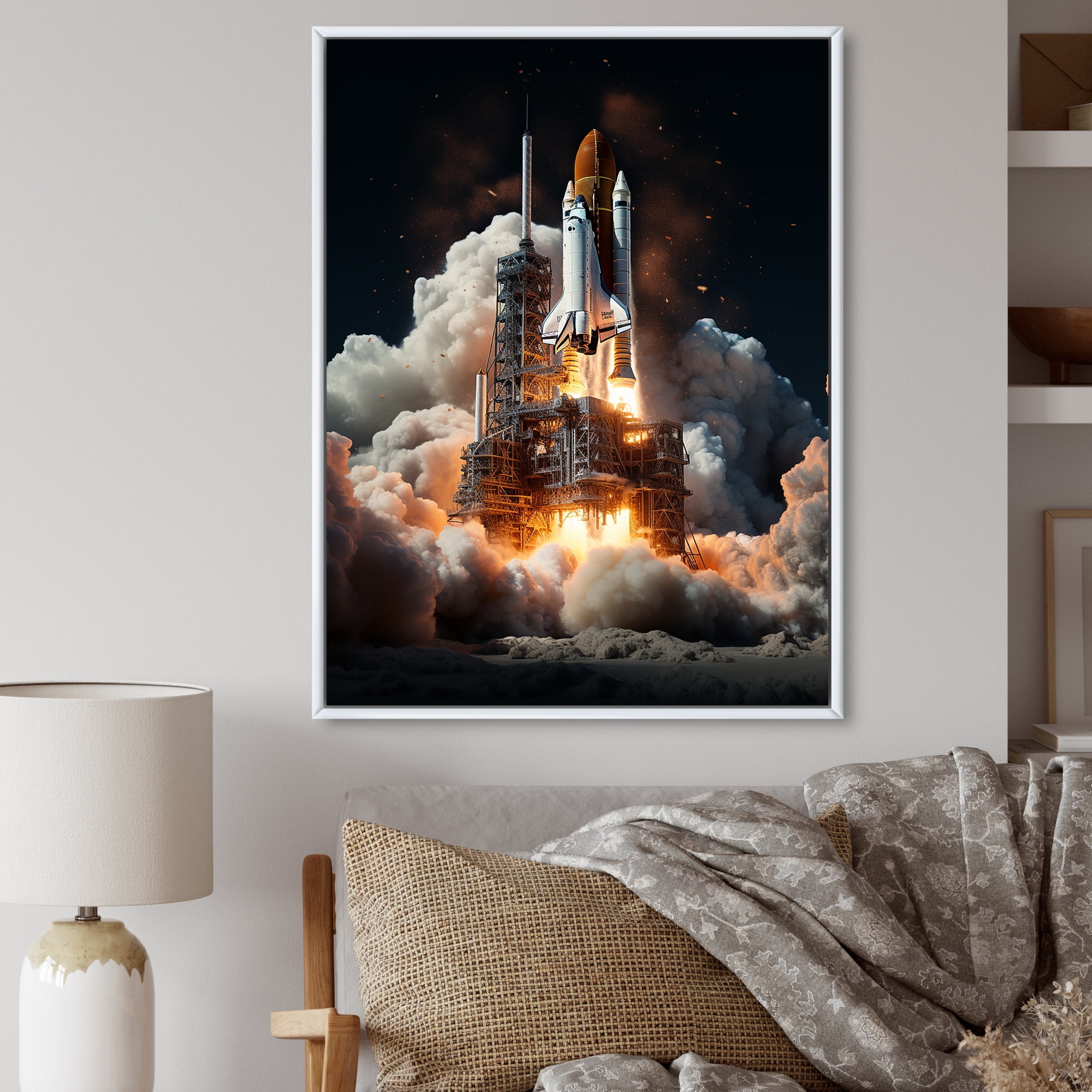 Designart "Payload Deployment in Space Shuttle III" Space Shuttle ...