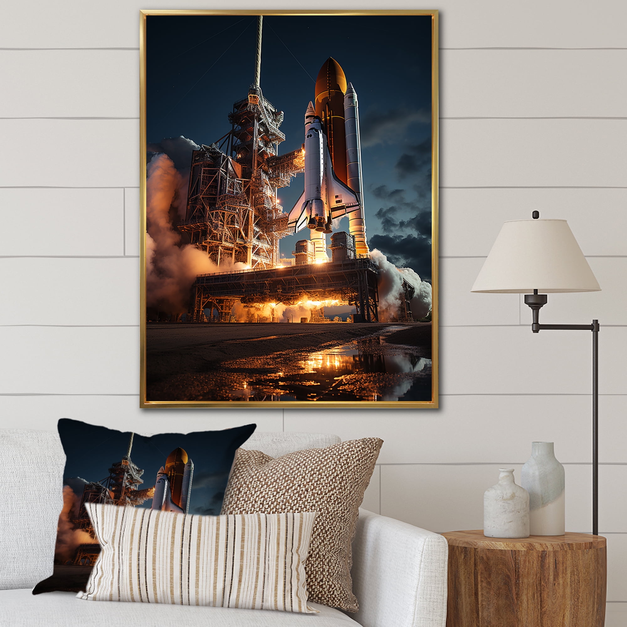 Designart "Payload Deployment in Space Shuttle IV" Space Shuttle ...