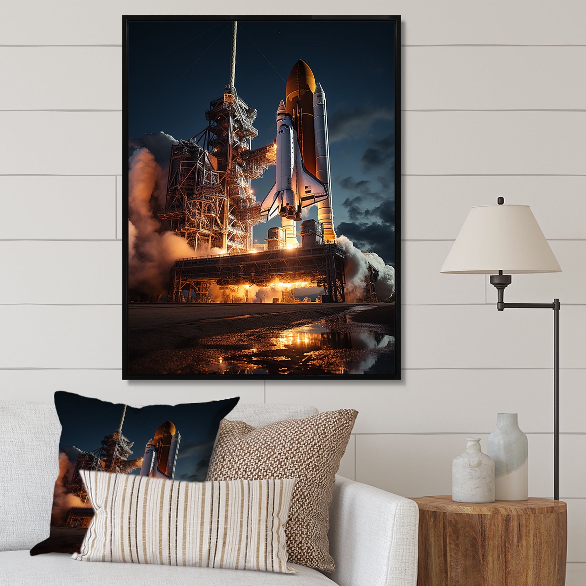 Designart "Payload Deployment in Space Shuttle IV" Space Shuttle ...