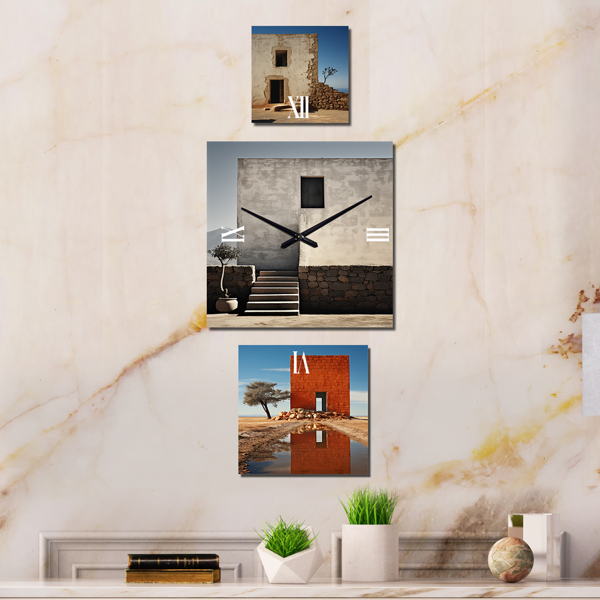 Designart "Photography of Monumental Scenery with a Minimalist Touch ...