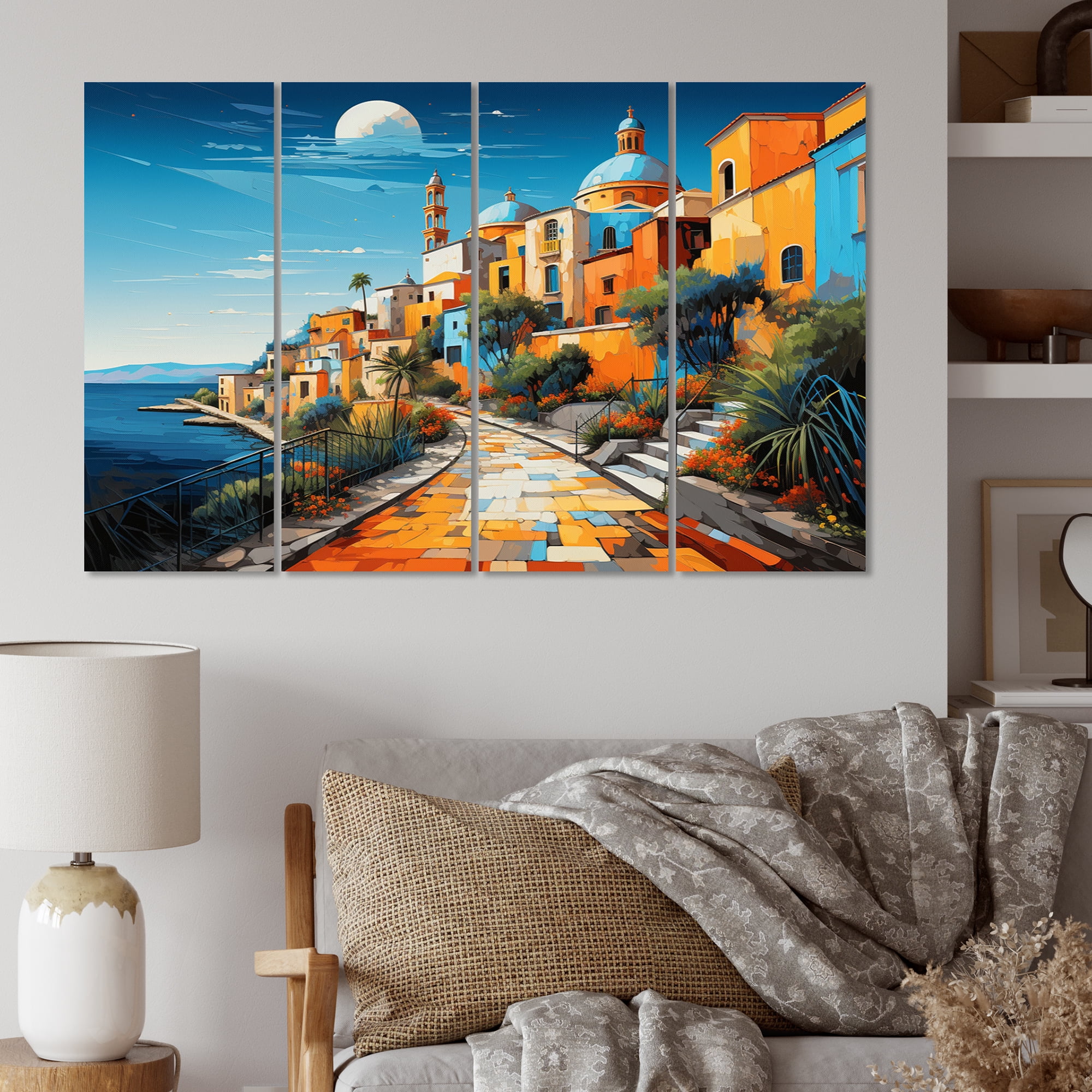 Designart "Pop Art Rome II" Rome Metal Wall Decor Set - Walmart.com
