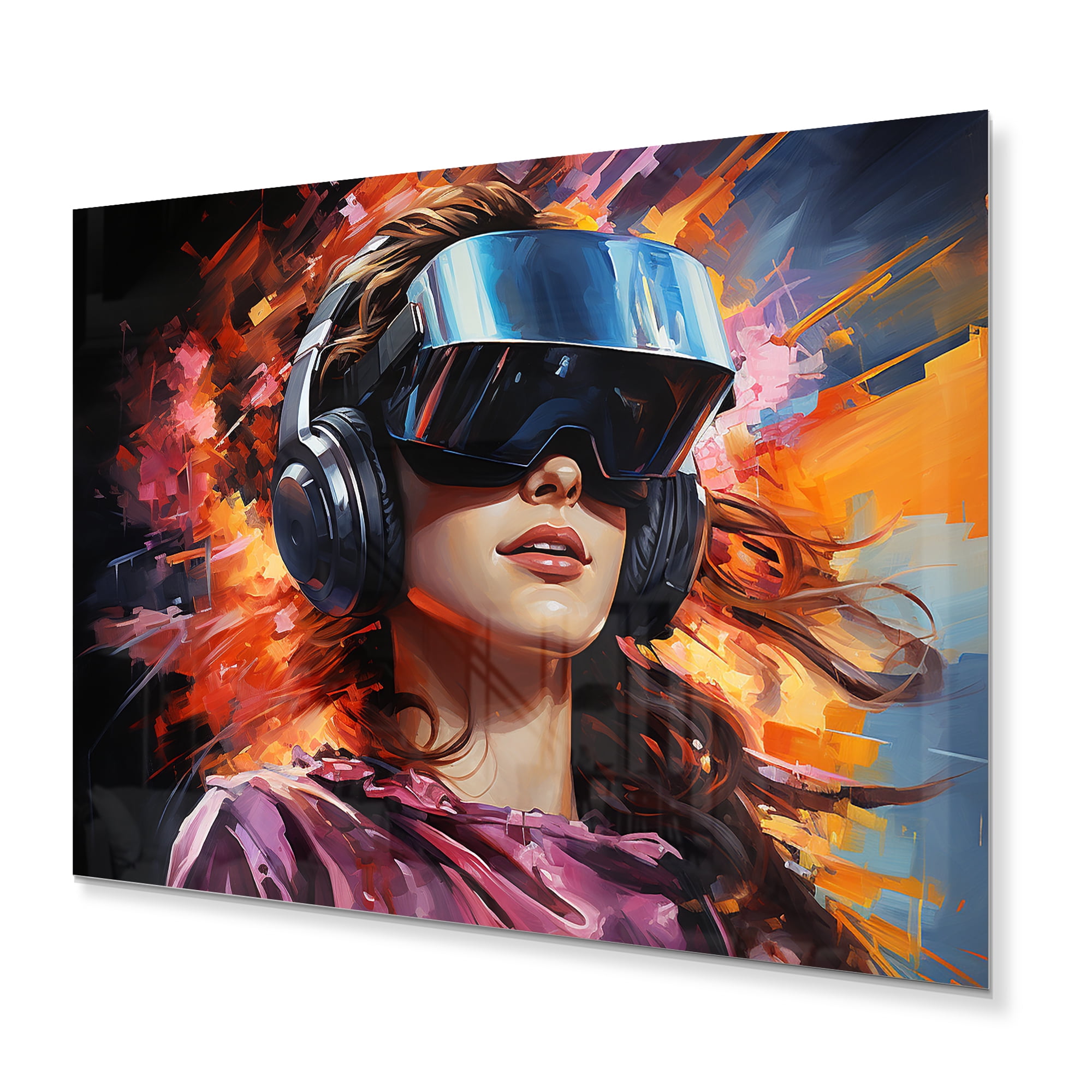 Designart "Portrait of a Virtual Adventure in a Video Game II" Video ...