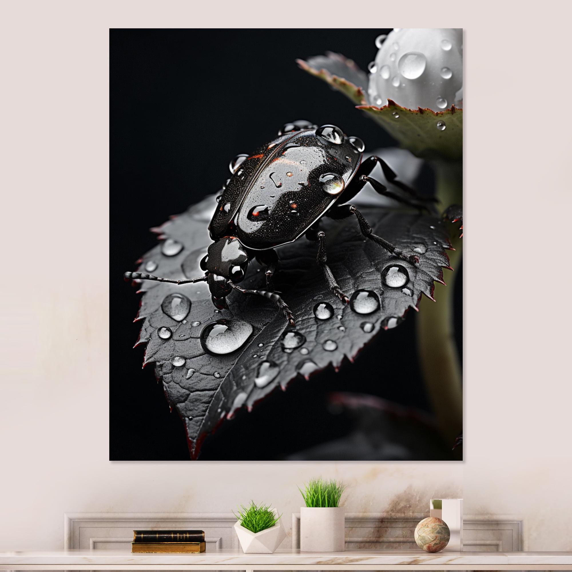 Designart "Portraits of Insects and Bugs II" Insects & Bugs Metal Art ...