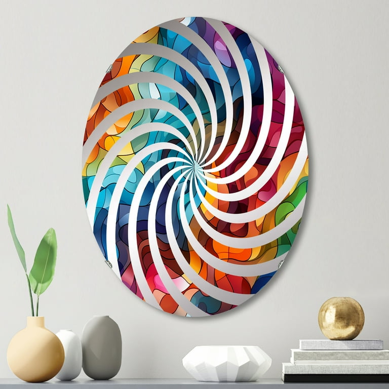 swirl mirrors