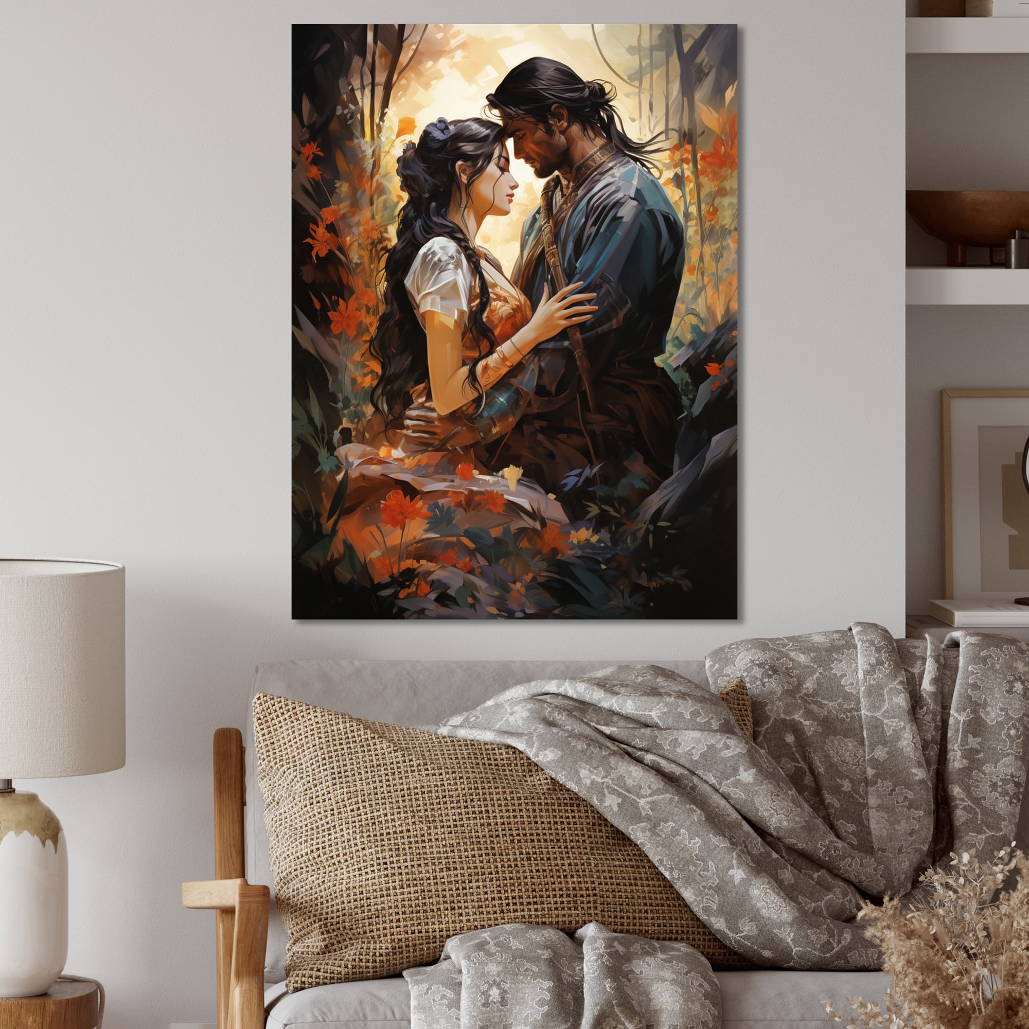 Designart "Rama And Hinduisim Art painting I" Hinduisim Metal Wall ...